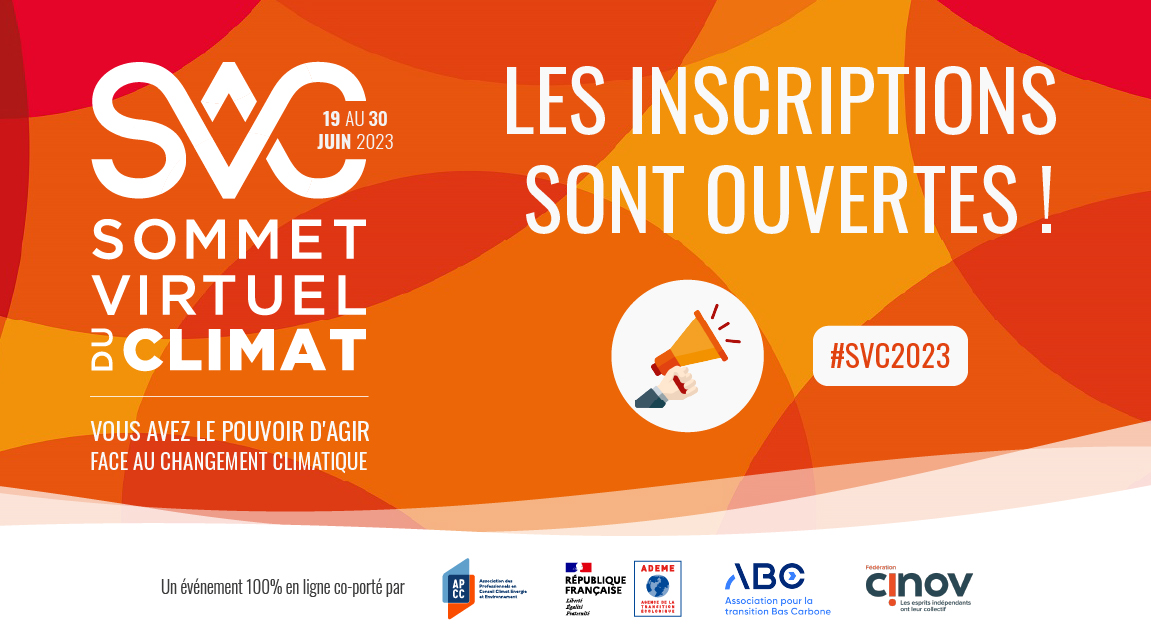 Les inscriptions du Sommet Virtuel du Climat sont ouvertes ! - APCC